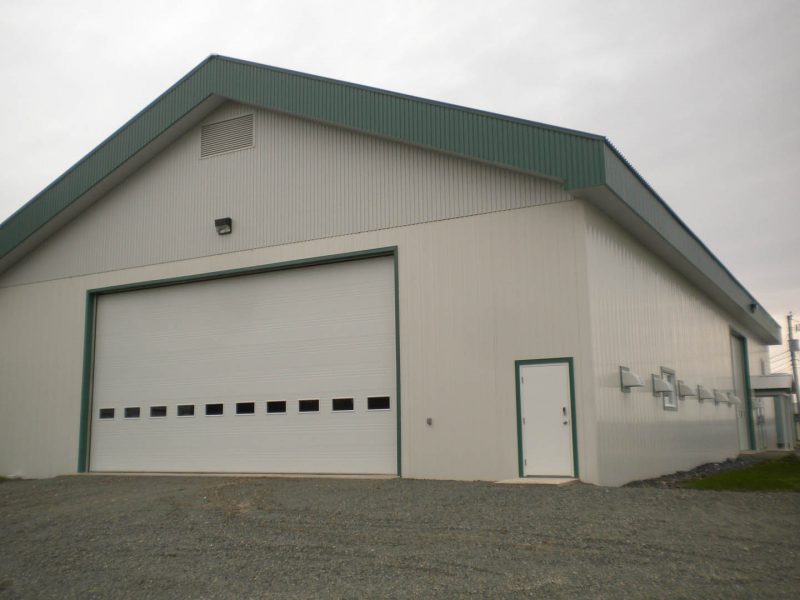 JSB Garage Warehouse – Dytec - PVC Construction
